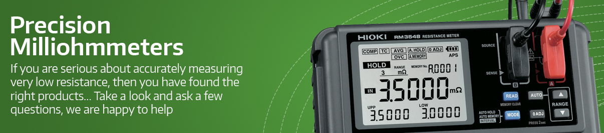 Precision Milliohmmeters